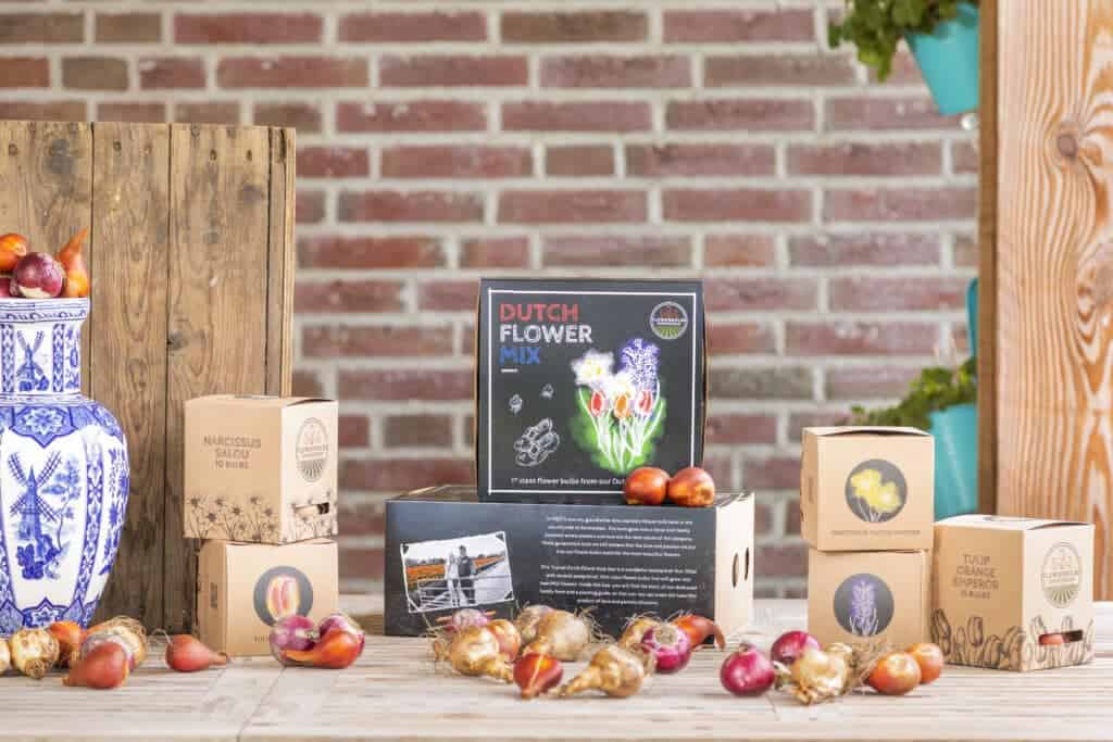 Medium Flower Gift Box (40x) - Flowerbulbs Amsterdam